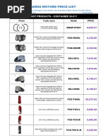 CR Gator Suppliers Product Catalog | PDF | Toyota | Front Wheel Drive ...
