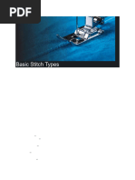 ISO Stitch Types Reference Guide | PDF | Needlework | Stitches (Textile ...