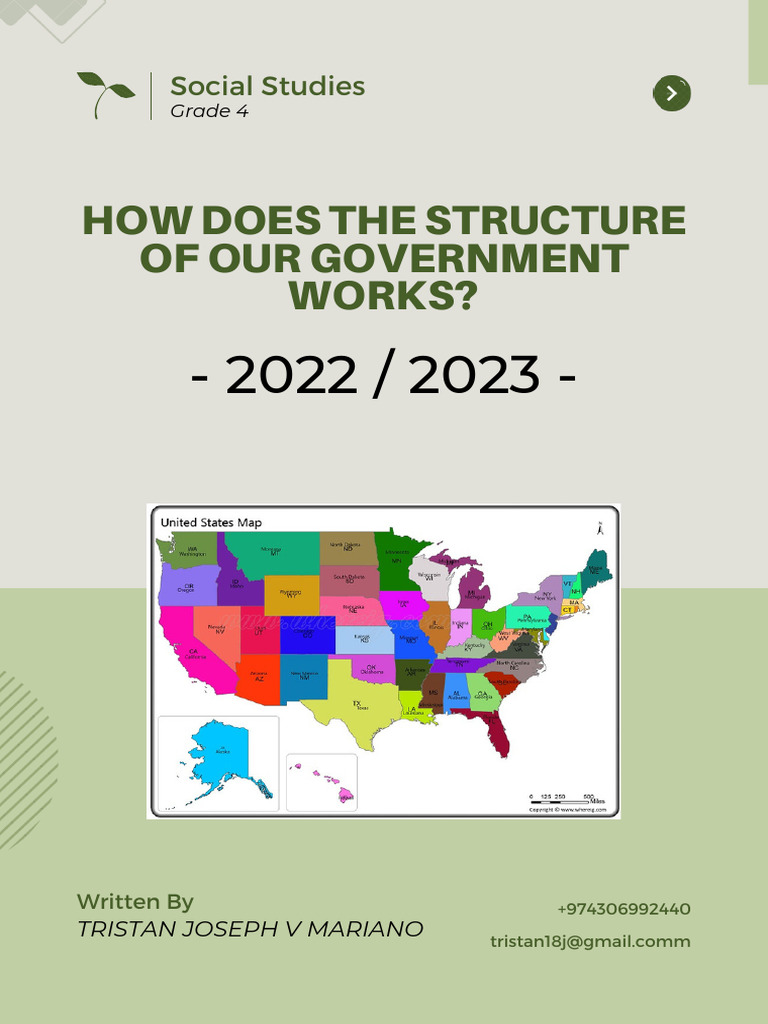 How Does the Structure of Our Government Works | PDF