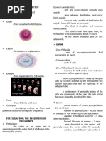Fertilization and Implantation Overview | PDF | Fertilisation | Human ...
