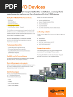 Gallagher HBUS I/O Devices Overview | PDF | Input/Output | Relay