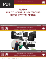 PA/BGM System Specifications and Requirements | PDF | Microphone ...