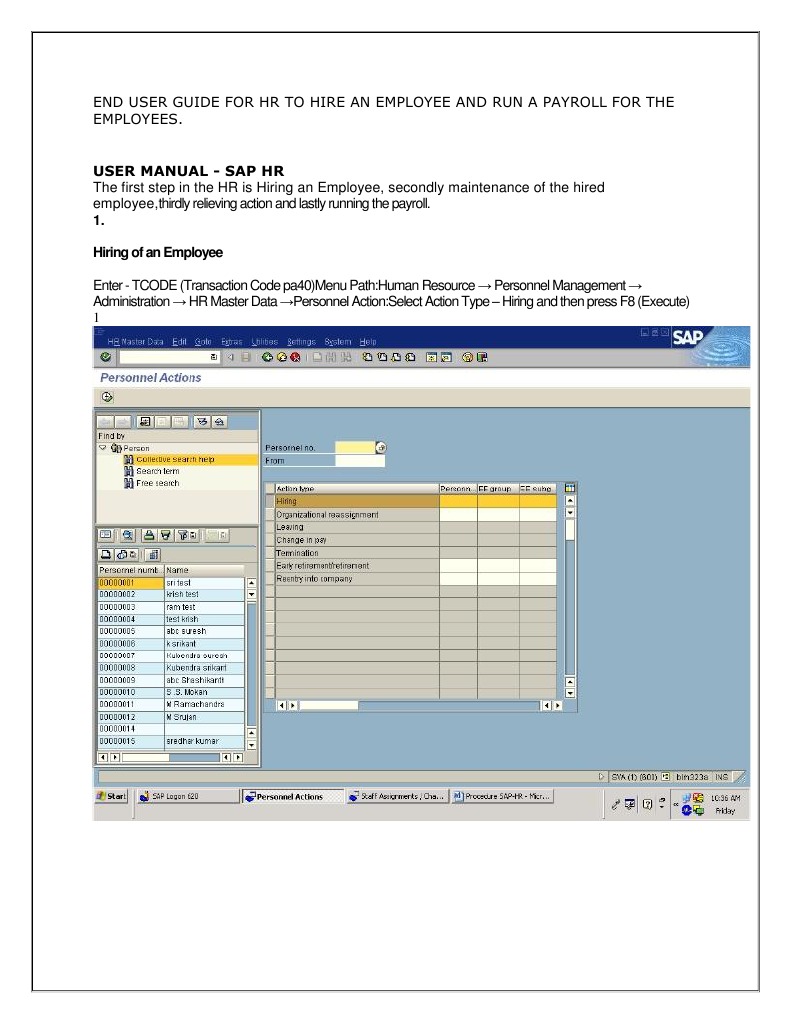 End User Guide | PDF | Payroll | Working Time