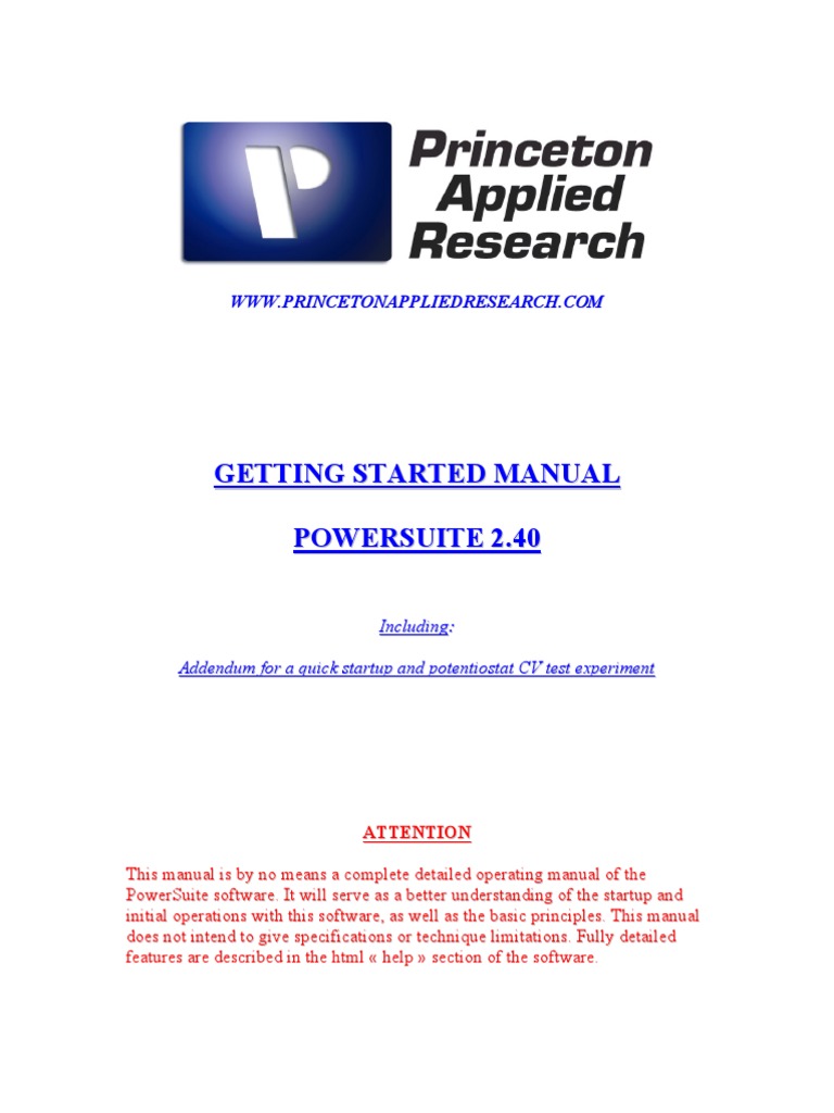 Getting Started With PowerSuite | PDF | Teaching Methods & Materials