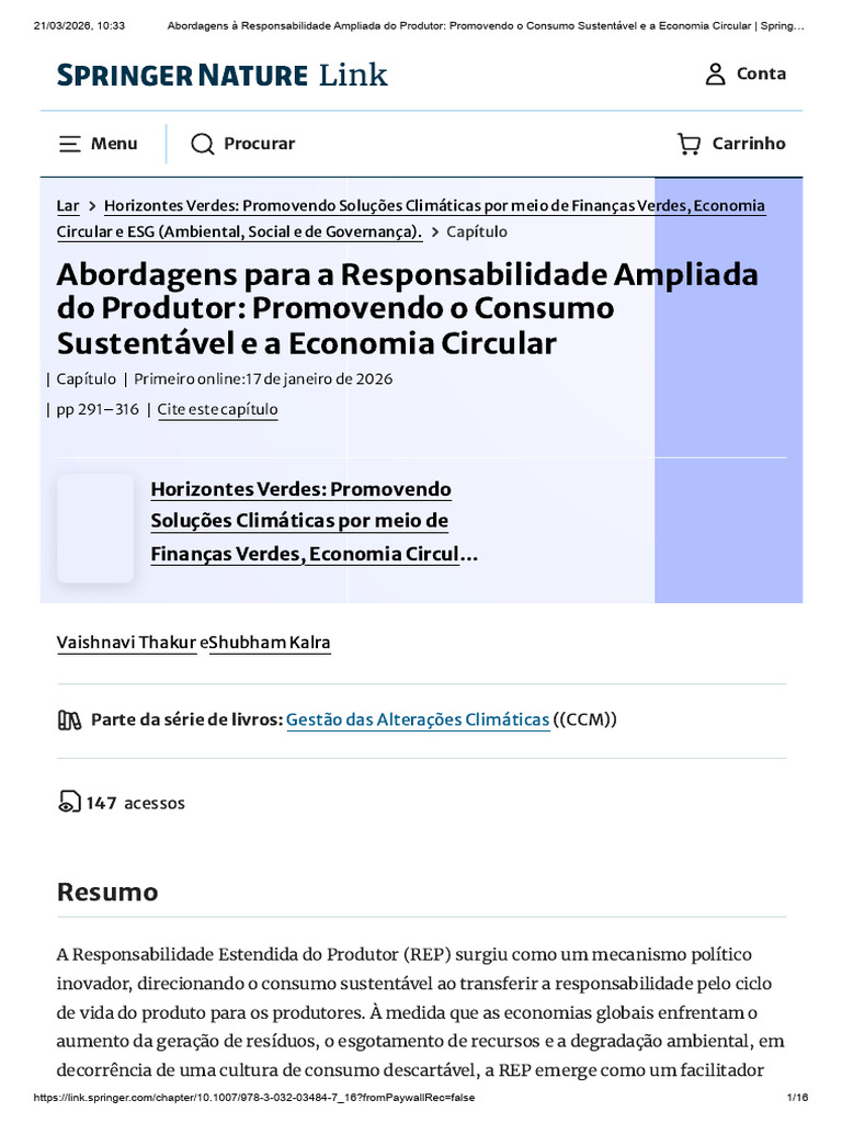 Abordagens à Responsabilidade Ampliada do Produtor_ Promovendo o ...