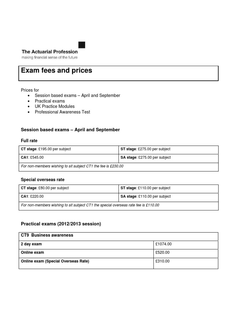 Exam Fees | PDF | Hippocampus Anatomy | Temporal Lobe