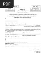 Currency Declaration Form Instructions | PDF