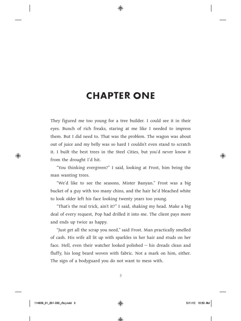 ROOTLESS by Chris Howard - Chapter One | PDF