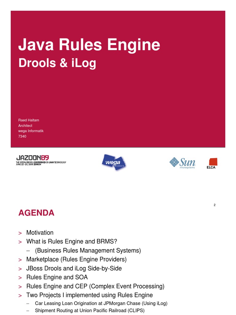 Java Rules Engine Praesentation Jazoon 01 | PDF | Eclipse (Software ...