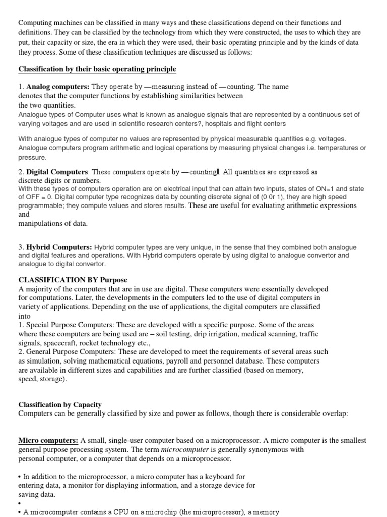 1 | PDF | Supercomputer | Microcomputers