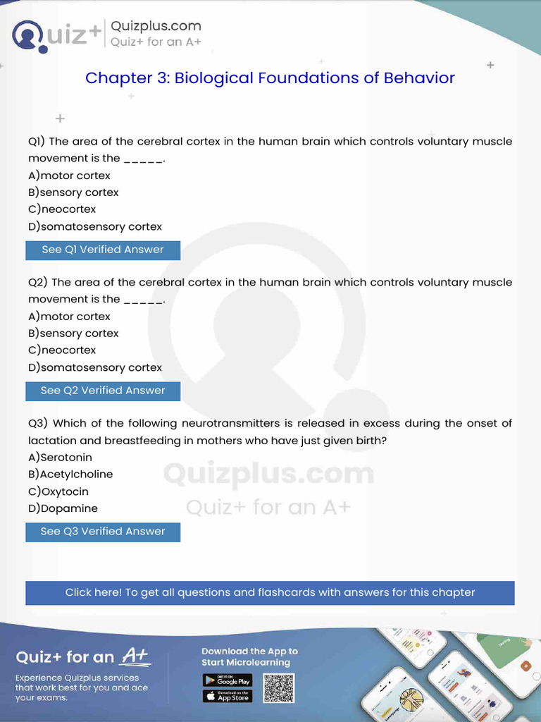 The Area of the Cerebral Cortex in the Human Brain Which Controls ...