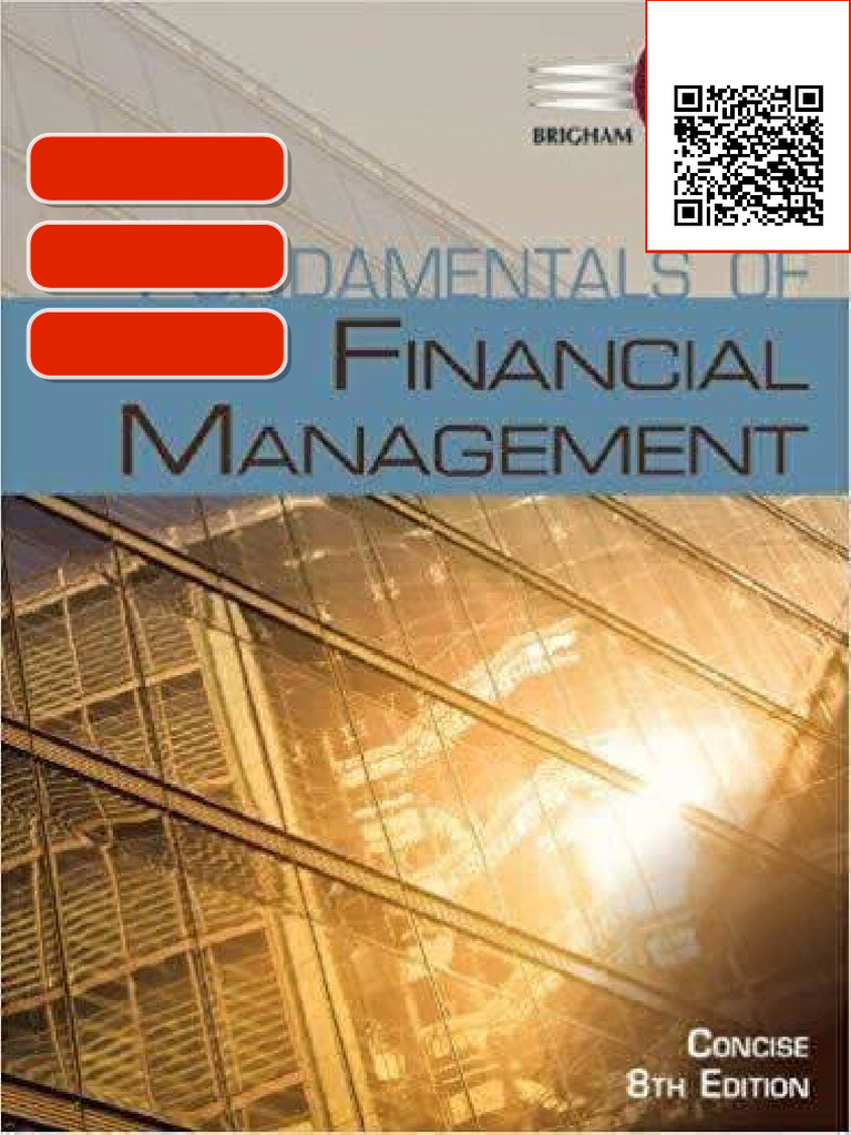 Fundamentals of Financial Management, Concise 8th Edition Ebook PDF ...