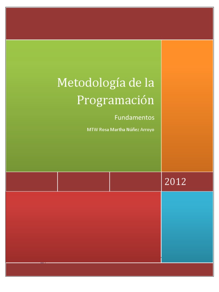 Metodología de La Programación | PDF | Algoritmos | Programa de computadora