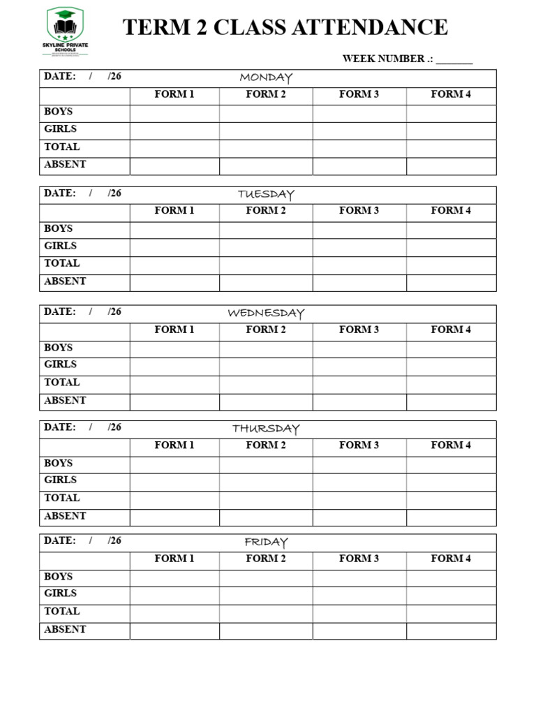 Class Attendance | PDF