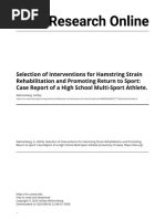 Askling L-Protocol for Hamstring Rehab | PDF | Electromyography ...