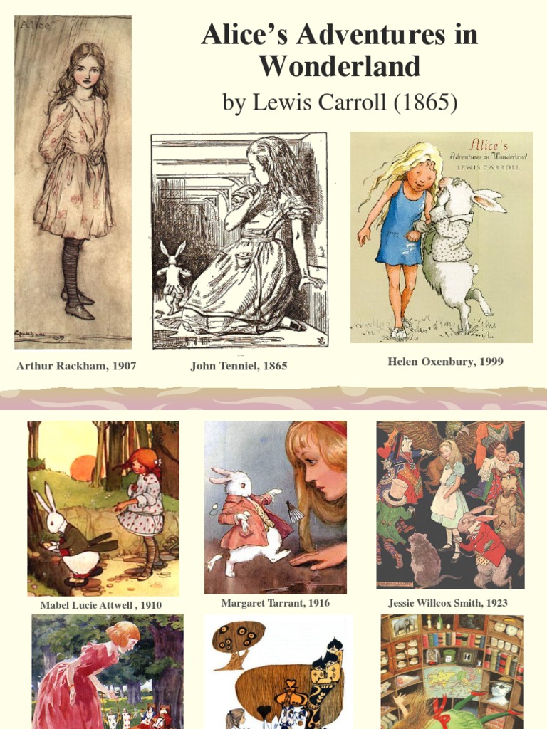 Intro To Alice | Download Free PDF | Lewis Carroll | Alice (Alice's ...