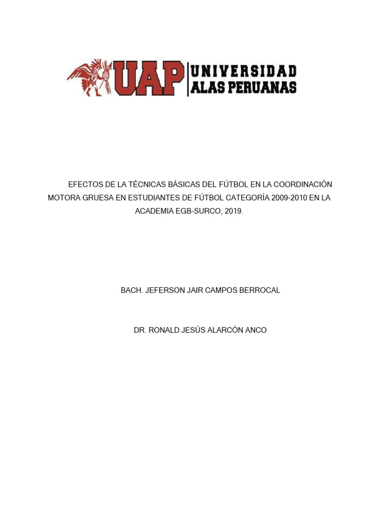 Tesis_TécnicasBásicas.Fútbol_CoordinaciónMotoraGruesa_Estudiantes ...