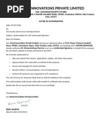 GST Authorization Letter Template | PDF