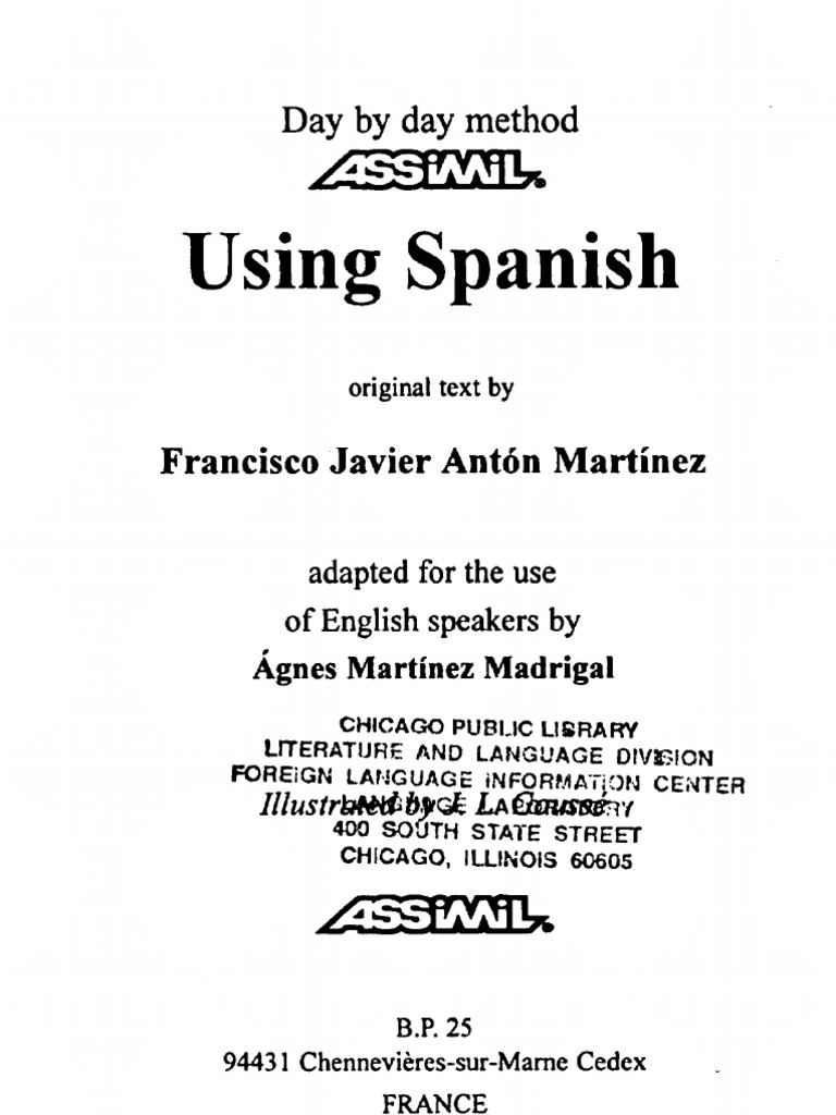 Assimil Using Spanish | PDF