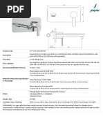 Jaquar ALD-CHR-573 Health Faucet Details | PDF