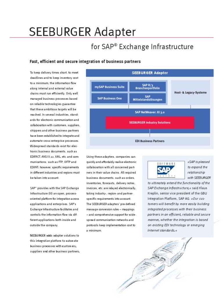 Seeburger Sap Adapter Engl | PDF | Sap Se | Electronic Data Interchange