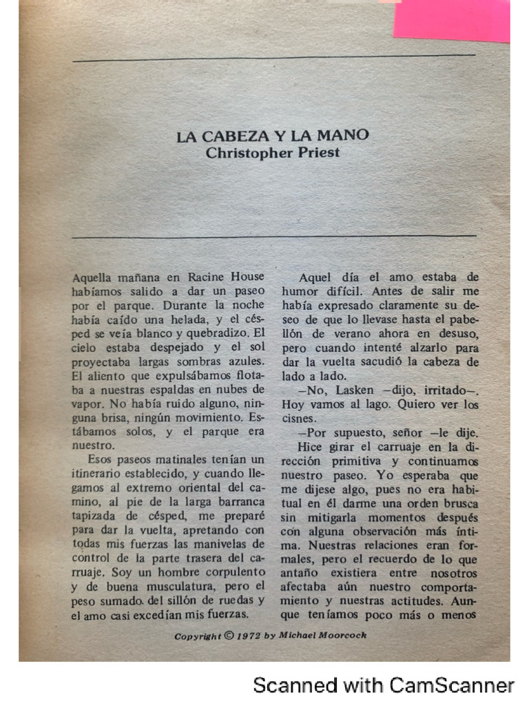 la cabeza y la mano | PDF