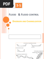 Flood Control: Diversion Channel Design | PDF | Flood | River