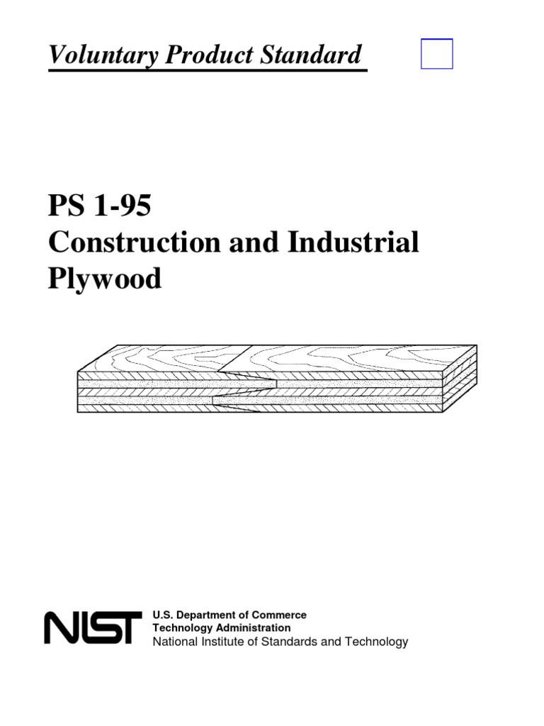 PS1-95 Construction and Industrial Plywood | PDF | Plywood | Wood Veneer