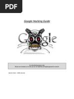 Google Hacking Cheat Sheet | PDF | Search Engine Indexing | Information ...