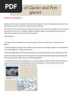 Glaciofluvial Landforms and Deposits | PDF | Glacier | Sediment