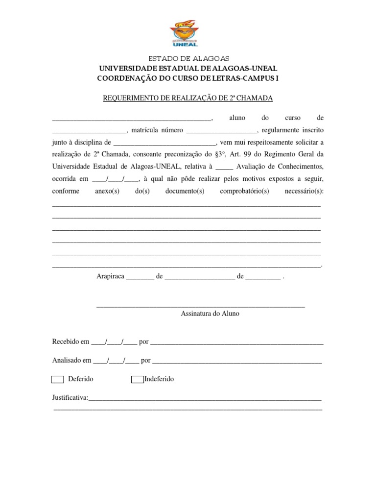 Modelo De Requerimento De Exame Modelo De Documentos Adm Direitomodelo ...