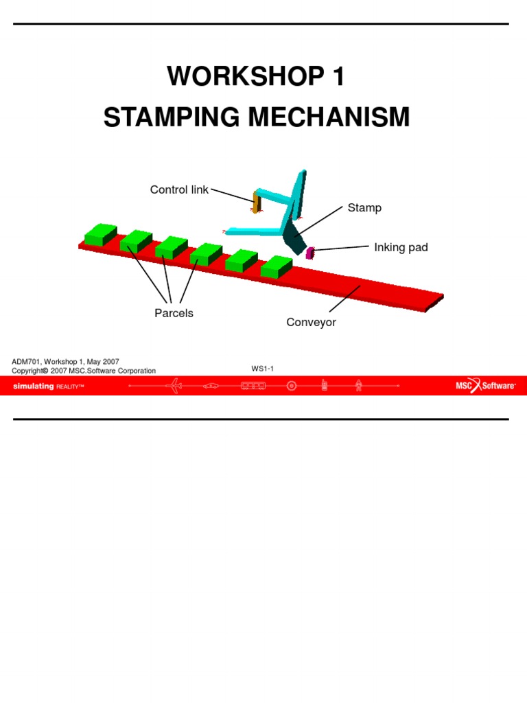 011 WS1 Stamping Mechanism | Directory (Computing) | Dialog Box
