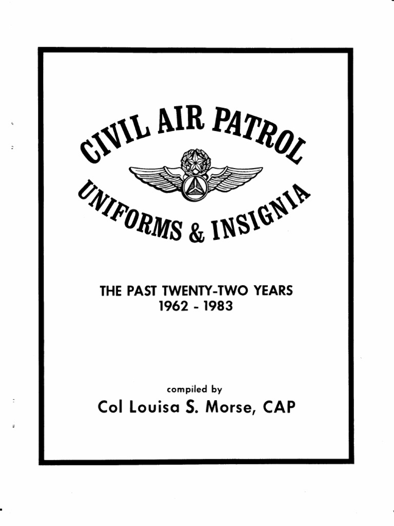 CAP Insignia & Uniforms III | PDF | Civil Air Patrol | Clothing