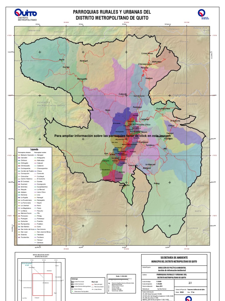 PISP Mapa Parroquias Urbanas Y Rurales Quito Actualizacion Datos ...