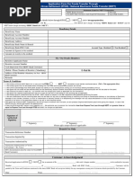 IDFC First Bank Fund Transfer Form | PDF | Cheque | Banking Technology