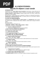 Aluminotermia | PDF