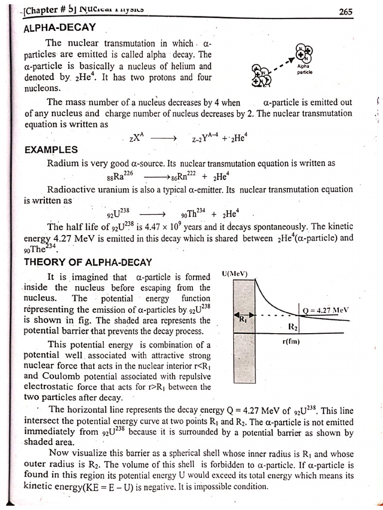Alpha, Beta & Gamma Decay | PDF
