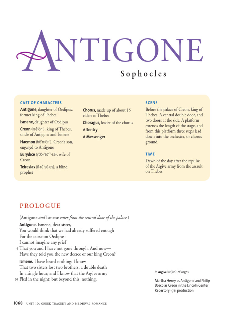 Antigone Full Text | PDF | Oedipus