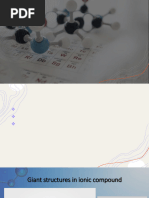 Simple vs. Giant Structures in Chemistry | PDF | Chemical Compounds ...