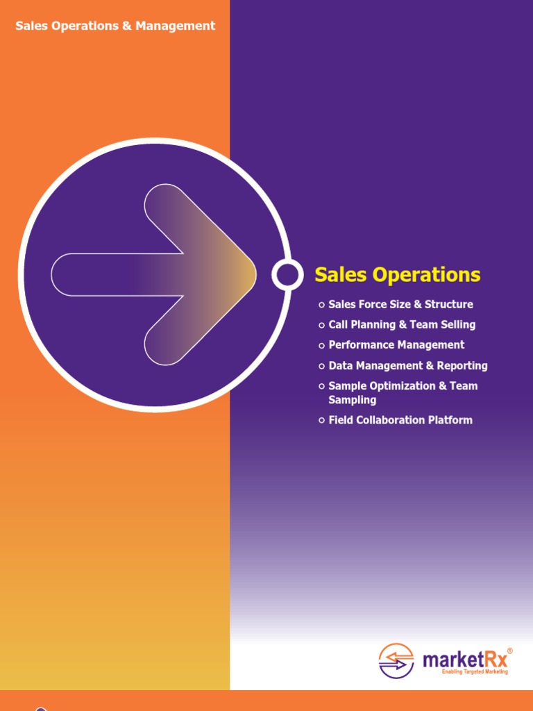 Sales Operations & Management | PDF | Strategic Management | Sales