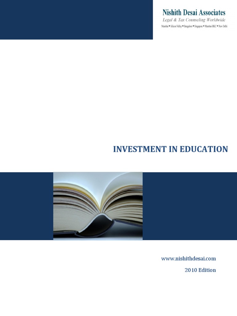 Investment in The Education Sector | PDF | Finance & Money Management
