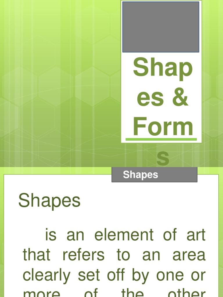 "Shapes and Forms" Humanities | Download Free PDF | Shape | Triangle