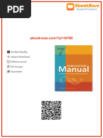 APA Publication Manual 7th Edition PDF | PDF | Statistics | Apa Style
