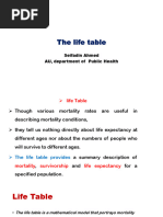 Life Table Notation and Equations Guide | PDF | Mathematics | Applied ...