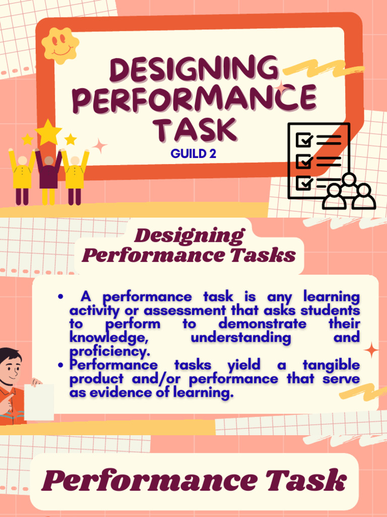 GUILD 2 Designing Performance Task | PDF | Educational Assessment ...