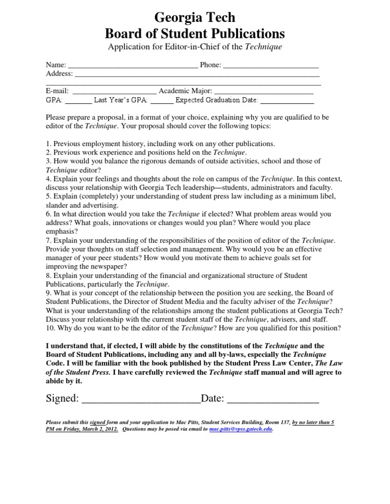 TQ Editor Application 12 13 Revised | PDF | Defamation | Cognition