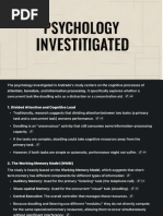 Andrade's Doodling Study Findings | PDF | Attention | Experiment