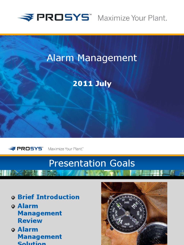 Alarm Management: 2011 July | PDF | Systems Science | Production And ...