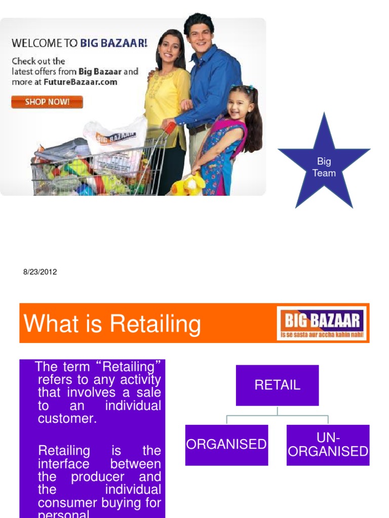 Big Bazaar Marketing Mix | PDF | Bargaining | Retail