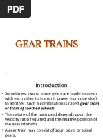 Real-Life Simple Gear Train Examples | PDF | Gear | Motion (Physics)